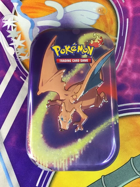 CHARIZARD - KANTO mini tin - Metal - Empty - Pokemon TCG Official $20. ...