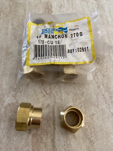 SACHET DE 10 Manchons Riquier Adrien 270G 1/2-CU 16 Ref 02911 EUR 12,00 - PicClick FR