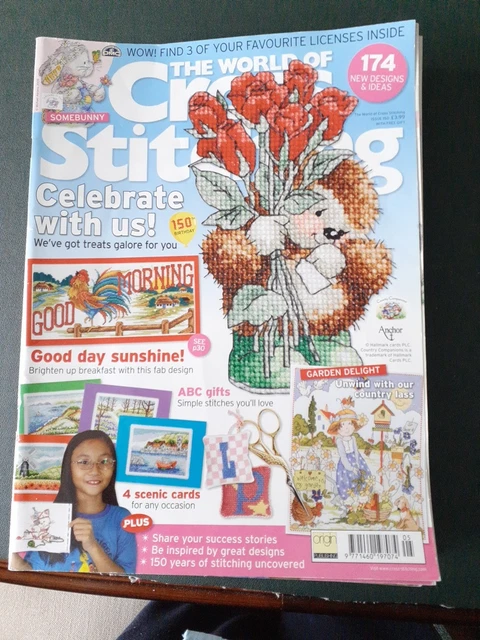 THE WORLD OF Cross Stitching Magazine Issue 150 £1.13 - PicClick UK