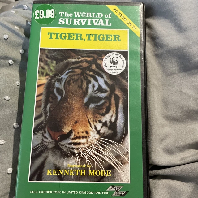 THE WORLD OF Survival Tiger, Tiger Vhs £4.00 - PicClick UK