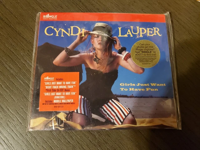CD RINGLE, CYNDI Lauper, Girls Just Want To Have Fun. OOP ritirato raro ...