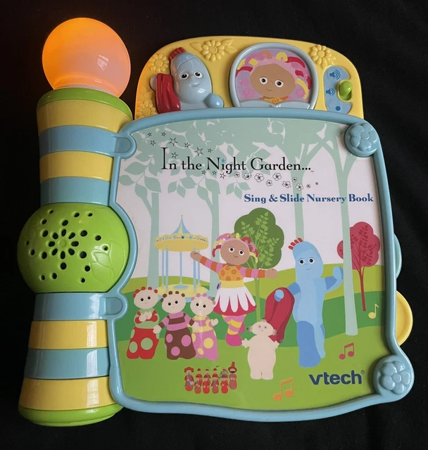 VTECH IN THE Night Garden Sing & Slide Musical Book - Lights/Sounds ...