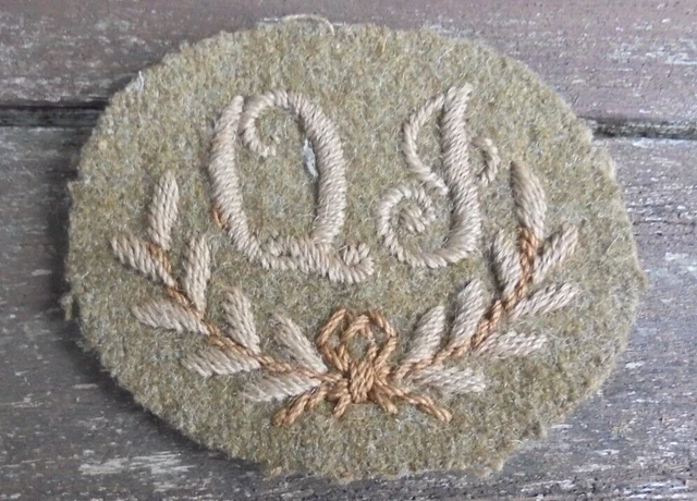 ORIGINAL WW1 / WW2 British Army Cloth Trade Badge QI (Qualified ...