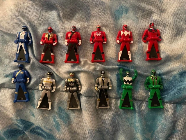 POWER RANGERS SUPER Mega Force Legendary Ranger Key LOSE LOT 12 KEYS ...