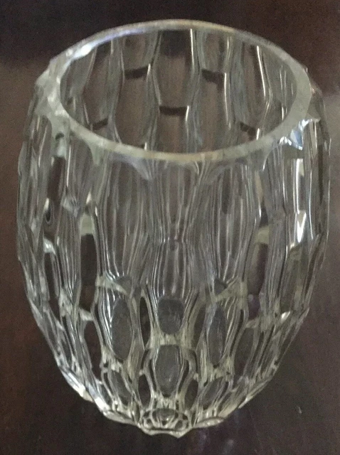 BEAU VASE GALBÉ en cristal taillé EUR 36,98 - PicClick FR