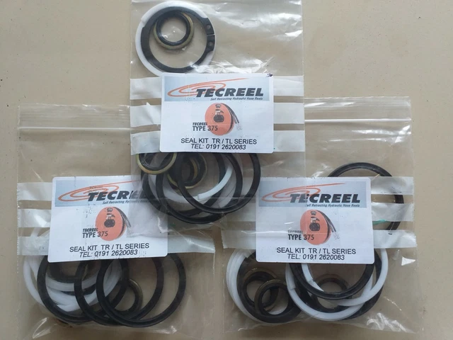 TECREEL HYDRAULIC HOSE Reel Tr/Tl 375 Series Seal Kit £29.99 - PicClick UK