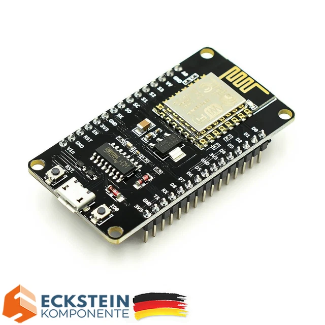 NODEMCU V3.4 ESP8266 ESP-12 E Lua CH340 WiFI WLan IoT Arduino Development Board EUR 8,99 ...