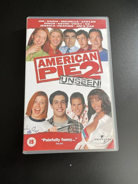 AMERICAN PIE 2 Unseen (VHS) 2001 Big Box Jason Biggs, Shannon Elizabeth ...