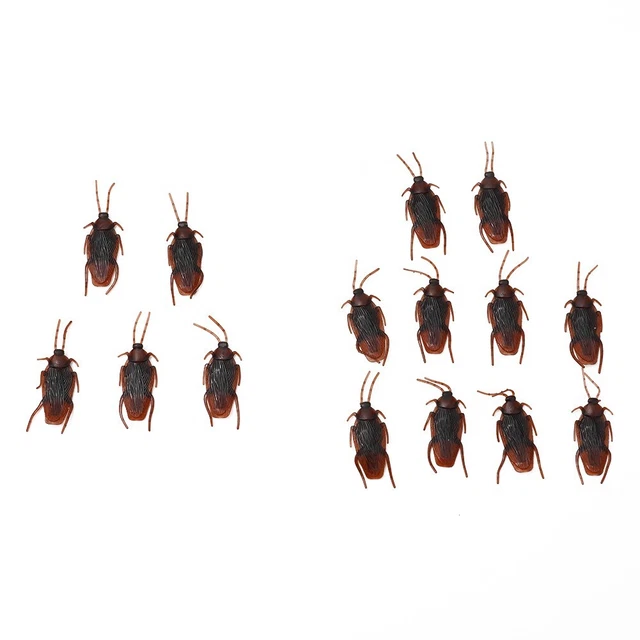 PRANK-COCKROACHES JOKE COCKROACH Bug Funny Prank Fake Cockroaches Toy ...