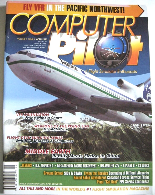 COMPUTER PILOT MAGAZINE April 2005 Desktop Pilots & Flight Simulator Enthusiasts £7.79 - PicClick UK
