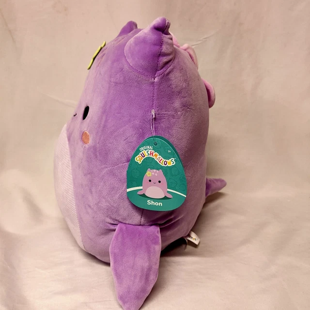 SQUISHMALLOWS SHON THE Purple Loch Ness Sea Monster 12 Inch 30cm ...