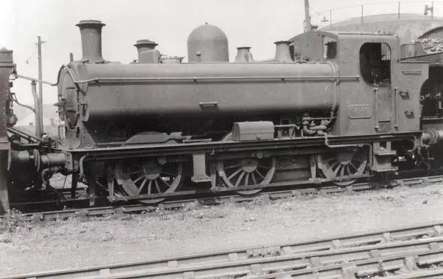 GWR CLASS 57XX 0-6-0T No 9649 at UNKNOWN LOCATION NICE R/PHOTO £1.30 ...