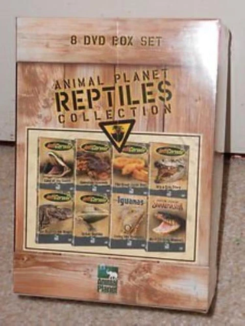 ANIMAL PLANET REPTILES Collection 8 DVD Box Set Brand New DVD (2006) £ ...
