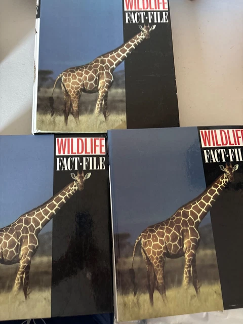 WILDLIFE FACT-FILE SET (1980s-90s) - 3 Binders, 500 pages $65.00 - PicClick
