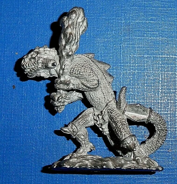 GRENADIER MODELS AD&D Dragon Lords Horrors of the Marsh Lizzard Man 3 ...