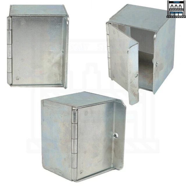 ROLLER SHUTTER KEYSWITCH Security Housing Lockable Padlock Steel ...