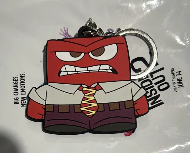 DISNEY PIXAR INSIDE Out 2 Anger AMC Real 3D Fan Event Rubber Limited ...