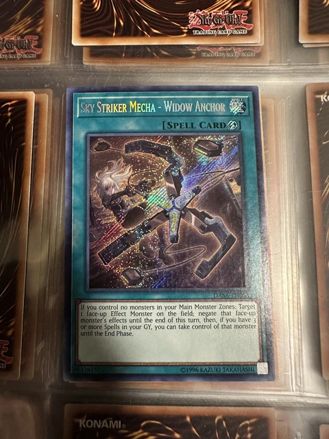 SKY STRIKER MECHA - Widow Anchor - DASA - Secret Rare - Unlimited NM - YUGIOH $20.90 - PicClick CA