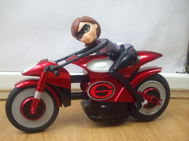 INCREDIBLES 2 STRETCHING & Speeding Elasticycle Elastigirl Helen Parr ...