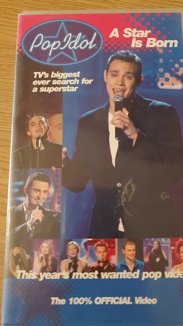 POP IDOL A Star Is Born VHS Will Young, Garath Gates TAPE £1.76 ...