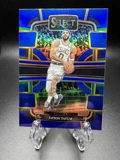 2023-24 PANINI SELECT #45 Jayson Tatum Blu Prizm Argento Boston Celtics 6522 EUR 1,57 - PicClick IT
