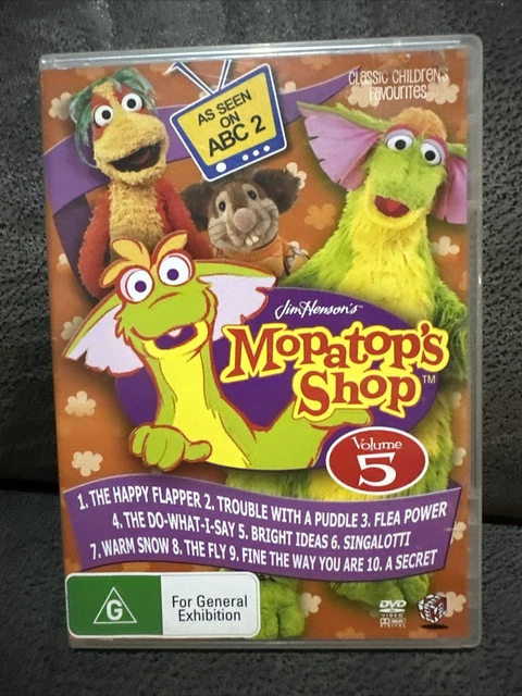 JIM HENSON'S MOPATOPS Shop Volume 5 (10 Episodes) DVD - Region 4, PAL Free Post £10.96 - PicClick UK