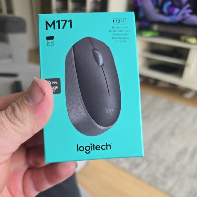 LOGITECH M171 (910-004424) Wireless Standard Mouse - Black £1.16 ...