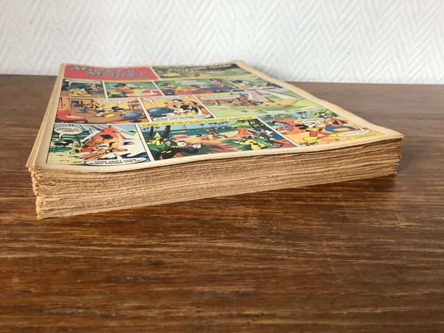 52X JOURNAL WALT DISNEY's MICKEY MOUSE WEEKLY Year 1952 Odhams Willbank ...