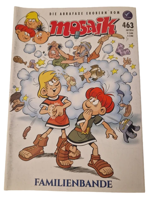MOSAIK COMIC HEFT 463 Die Abrafaxe erobern Rom Juli 2014 Taschenbuch ...