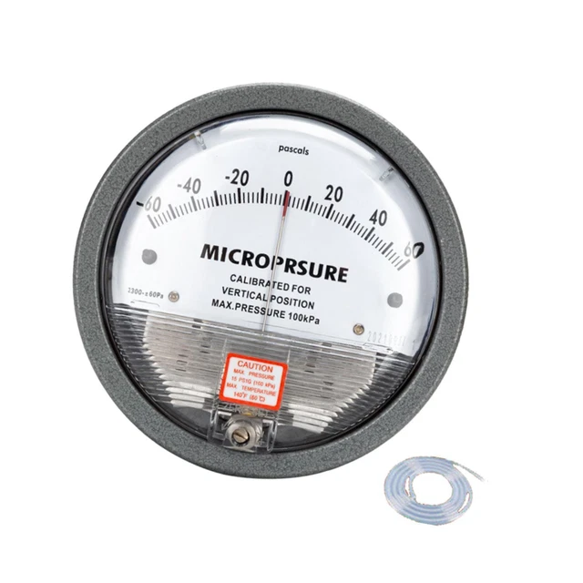 MICRO DIFFERENTIAL PRESSURE gauge, portable gas pressure micro pressure ...