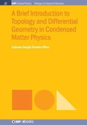 A BRIEF INTRODUCTION to Topology and Differential Geometry in Condensed Matter EUR 76,04 ...