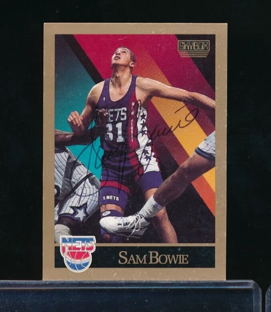 1990 SKYBOX SAM Bowie #177 Autographe Signé Hard Swswsw6 EUR 13,44 ...