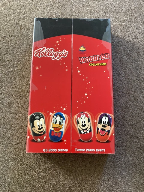 KELLOGGS DISNEY WOBBLER Collection 2005 Mickey Buzz Nemo Simba - NEW ...