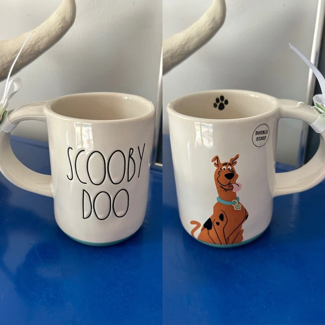 NEW 2024 RAE Dunn “Scooby Doo” Double Sided 3D Oversized Mug TikTok ...