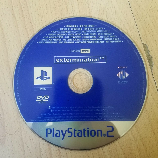 EXTERMINATION SONY PS2 Playstation 2 Promo uniquement pas pour la ...
