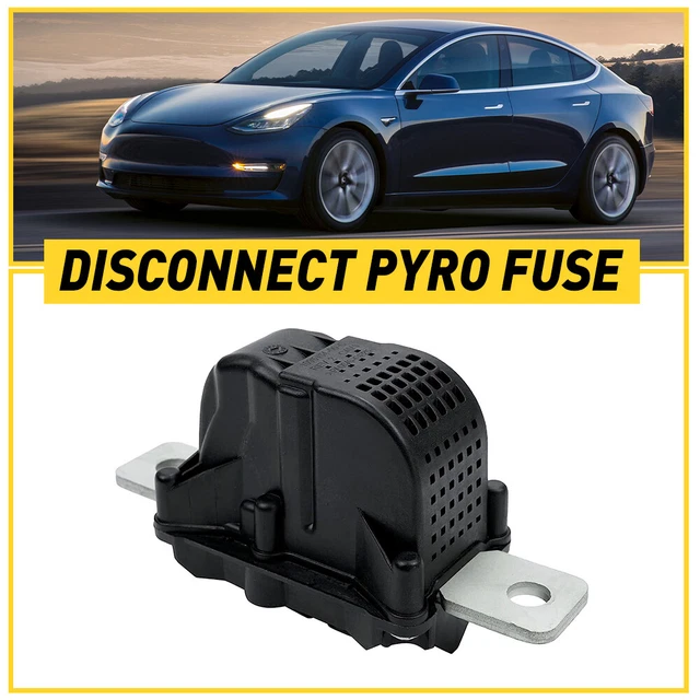 HIGH BATTERY VOLTAGE Disconnect Pyro Fuse 2 For PIN Tesla Model 3/Y ...