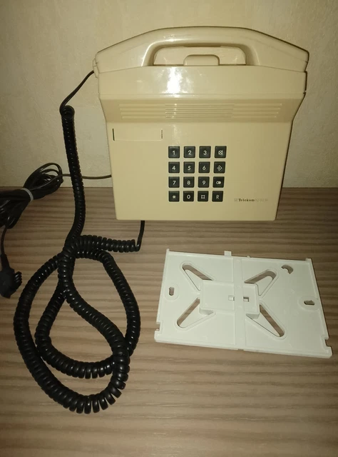 TELEKOM WANDTELEFON IQ Tel Sammler und Retrofan mit Kabel aus 80/90 er ...
