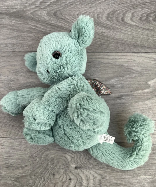 JELLYCAT STARRY EYED Dragon Green Sparkle Eyes Plush Soft Toy £39.99 ...