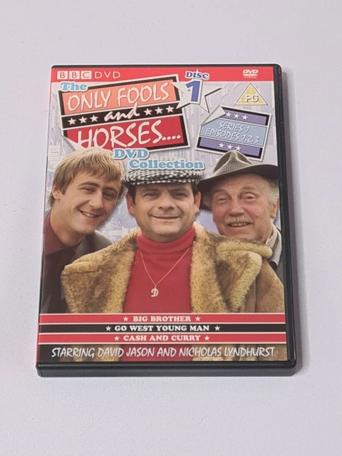 THE ONLY FOOLS And Horses DVD Collection Disc 1 BBC Series 1 Episodes 1 ...
