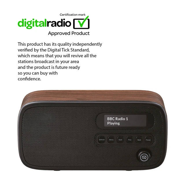 VQ DEXTER PORTABLE DAB/DAB+ & FM Digital Radio - Walnut £34.99 ... VQ DEXTER PORTABLE DAB/DAB+ & FM Digital Radio - Walnut £34.99 ...