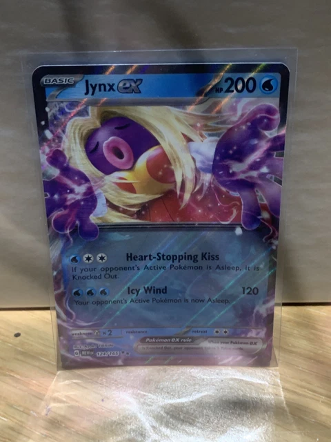 POKÉMON TCG JYNX ex Scarlet & Violet - 151 124/165 Holo Double Rare - NM EUR 2,86 - PicClick IT