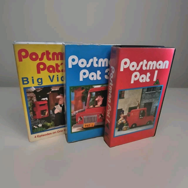 POSTMAN PAT VHS UK PAL Cassettes Good Condition Vintage 1986 £39.95 ...