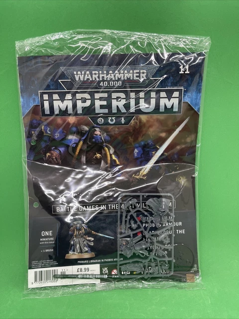 WARHAMMER 40K IMPERIUM Issue 11 Bibliotecario Space Marine in Phobos ...