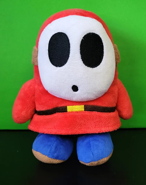 LITTLE BUDDY SUPER Mario Bros Shy Guy 6" Plush Stuffed Animal £15.17 ...