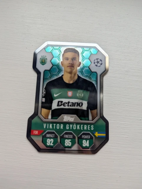 MATCH ATTAX 24/25 Viktor Gyokeres Pro Elite football card £7.99 - PicClick UK