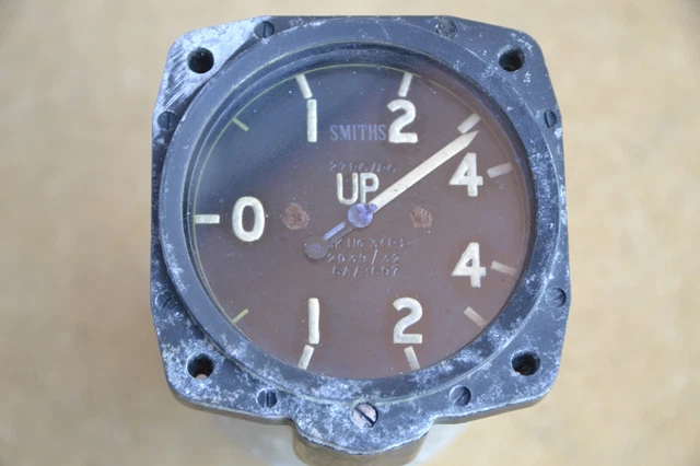 VINTAGE AIRCRAFT INSTRUMENT. Smiths Rate of Clime & Decent. £13.20 ...