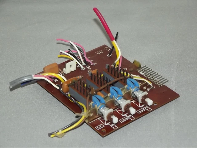 SAE A7 VINTAGE Integrated Stereo Amplifier Original Switch Board SW-231 ...