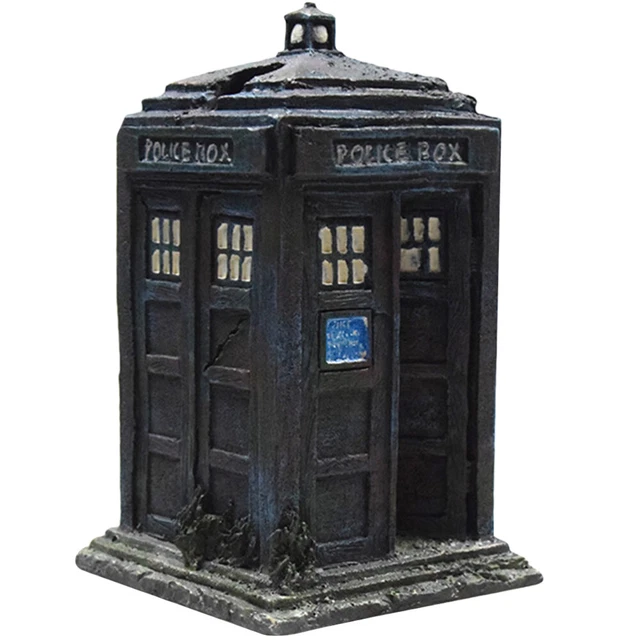 FISH TANK HOUSE Shelter Aquarium Underwater Ornament Police Department ...