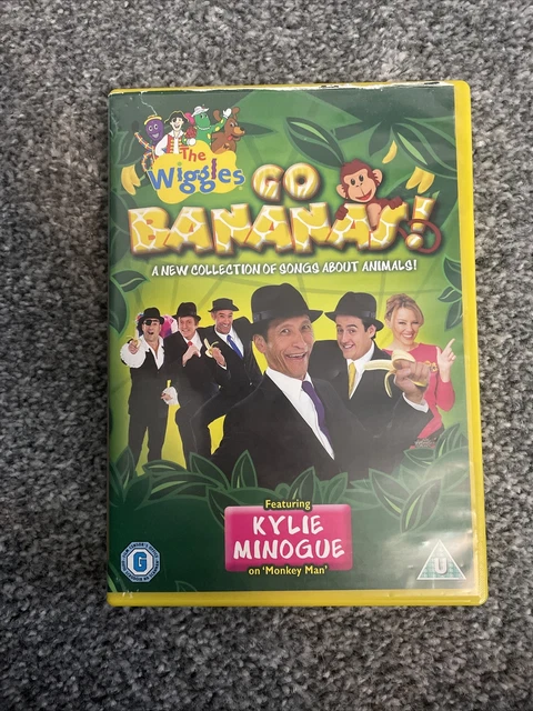 THE WIGGLES GO Bananas DVD Australian Pre-School Music Fun w/ Kylie ...