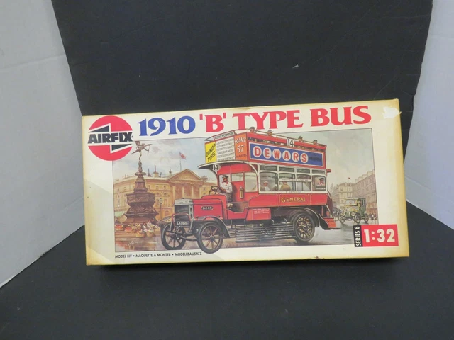 VINTAGE AIRFIX 06443 1910 'B' Type Bus Model Kit $50.00 - PicClick CA
